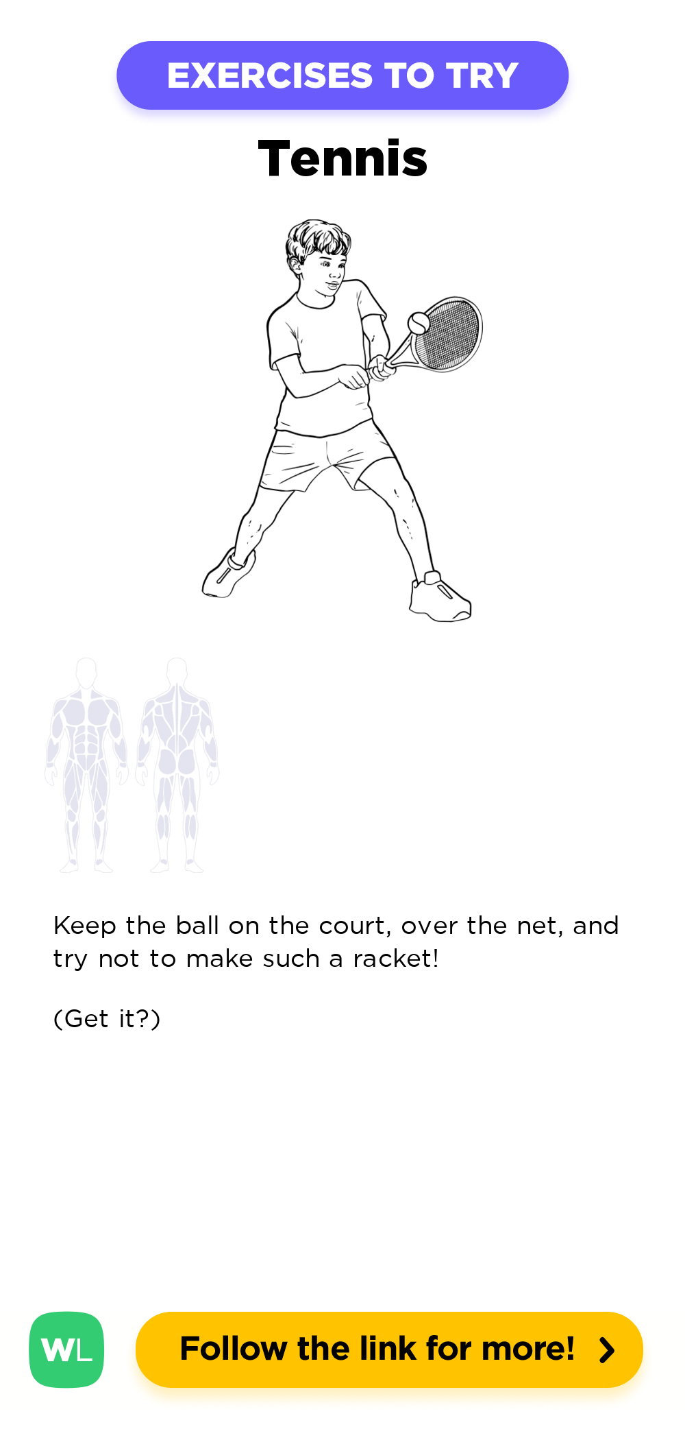 Sports - Tennis / Paddle / Racquetball – WorkoutLabs Exercise Guide