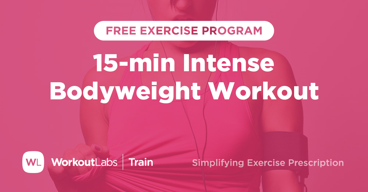 15-min Intense Bodyweight Workout