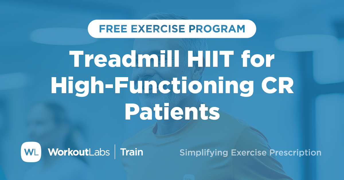 Treadmill HIIT for High-Functioning CR Patients