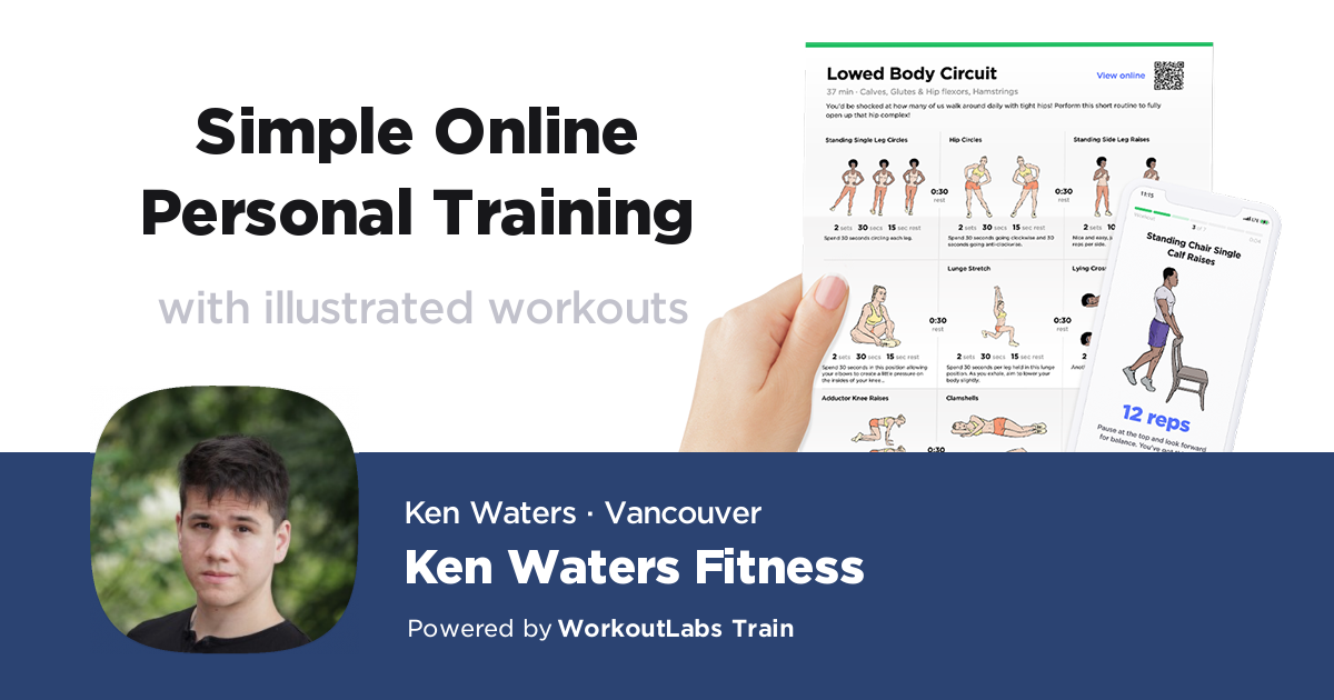 Ken Waters Fitness by Ken Waters • WorkoutLabs Train Community