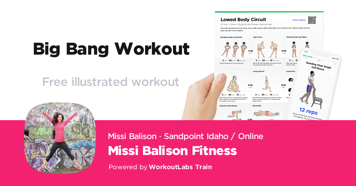 Big Bang Workout – Missi Balison Fitness