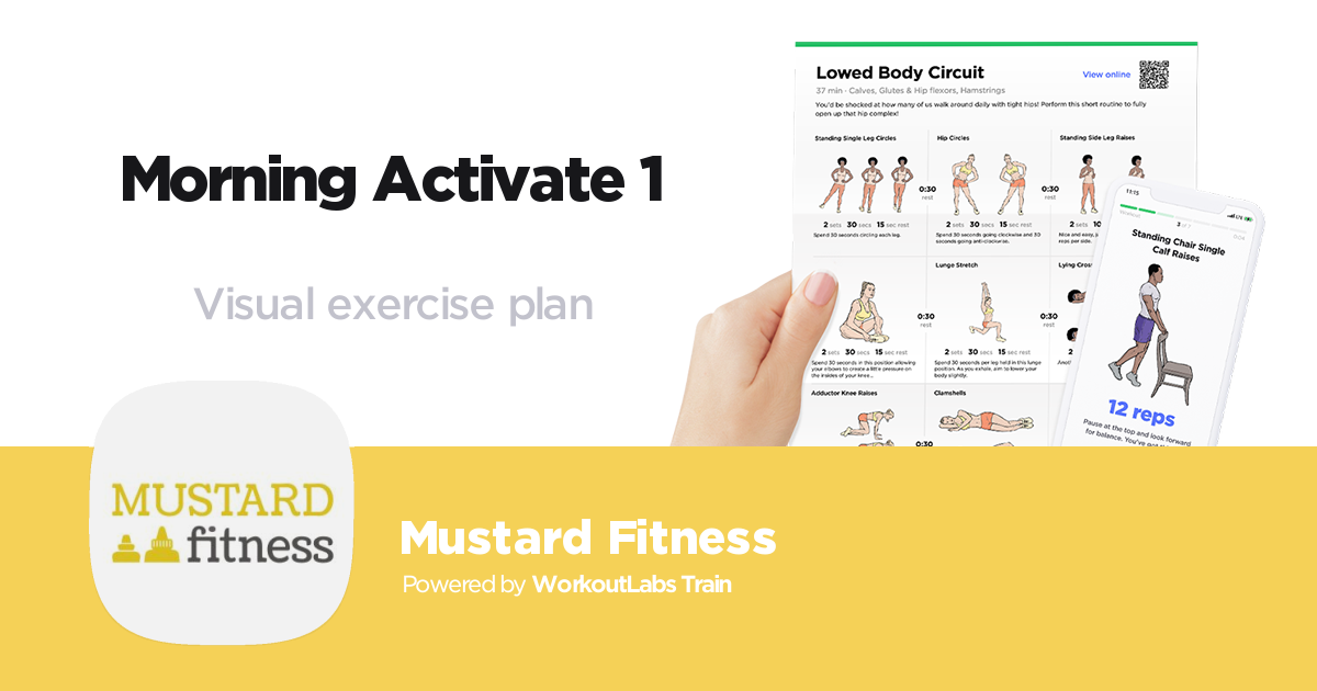 Morning Activate 1 – Mustard Fitness